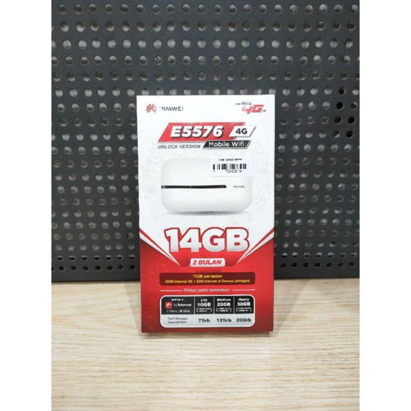 Jual MODEM WIFI HUAWEI E5576 14GB TSEL | Shopee Indonesia