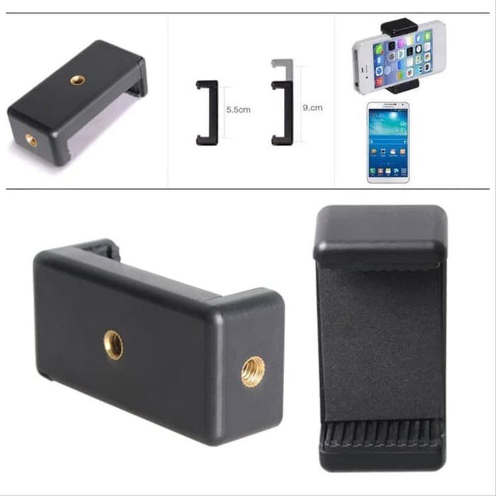 Jual Universal Holder Clamp Plus U Mount Penjepit Tripod Light Stand ...