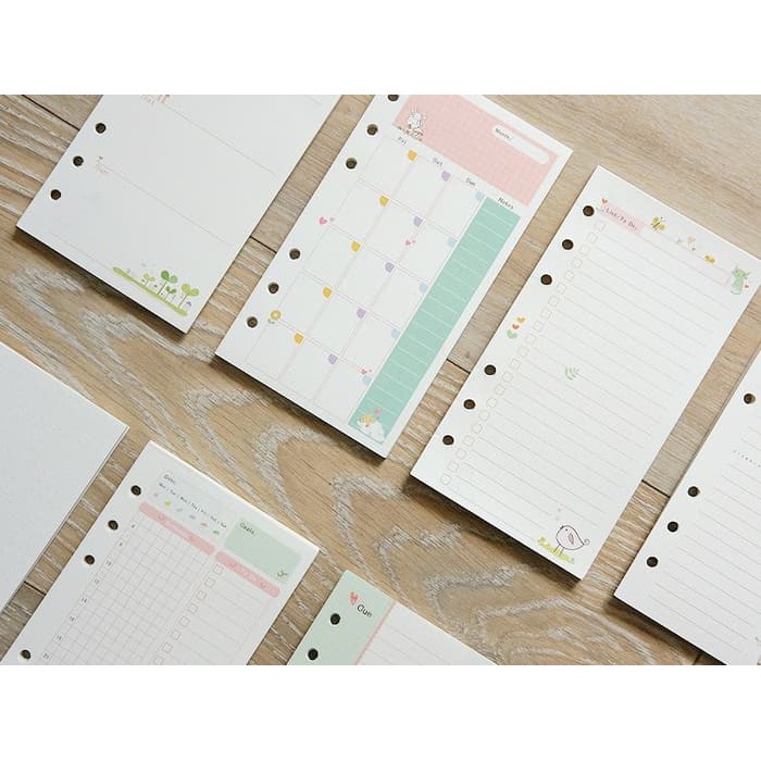 Jual Isi Kertas Binder - Kertas File - Kertas Note Sunny Day Loose Leaf ...