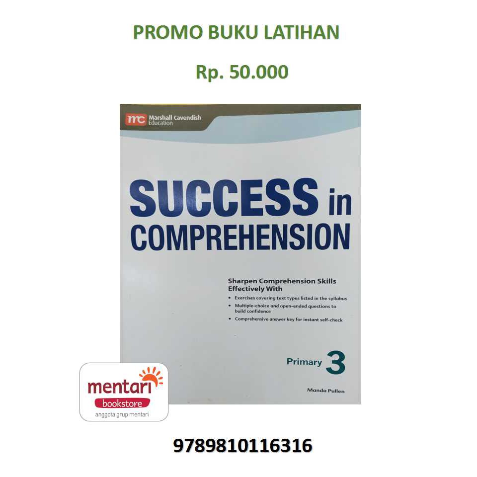 Jual Success in Comprehension P3 (2nd Ed) | Shopee Indonesia