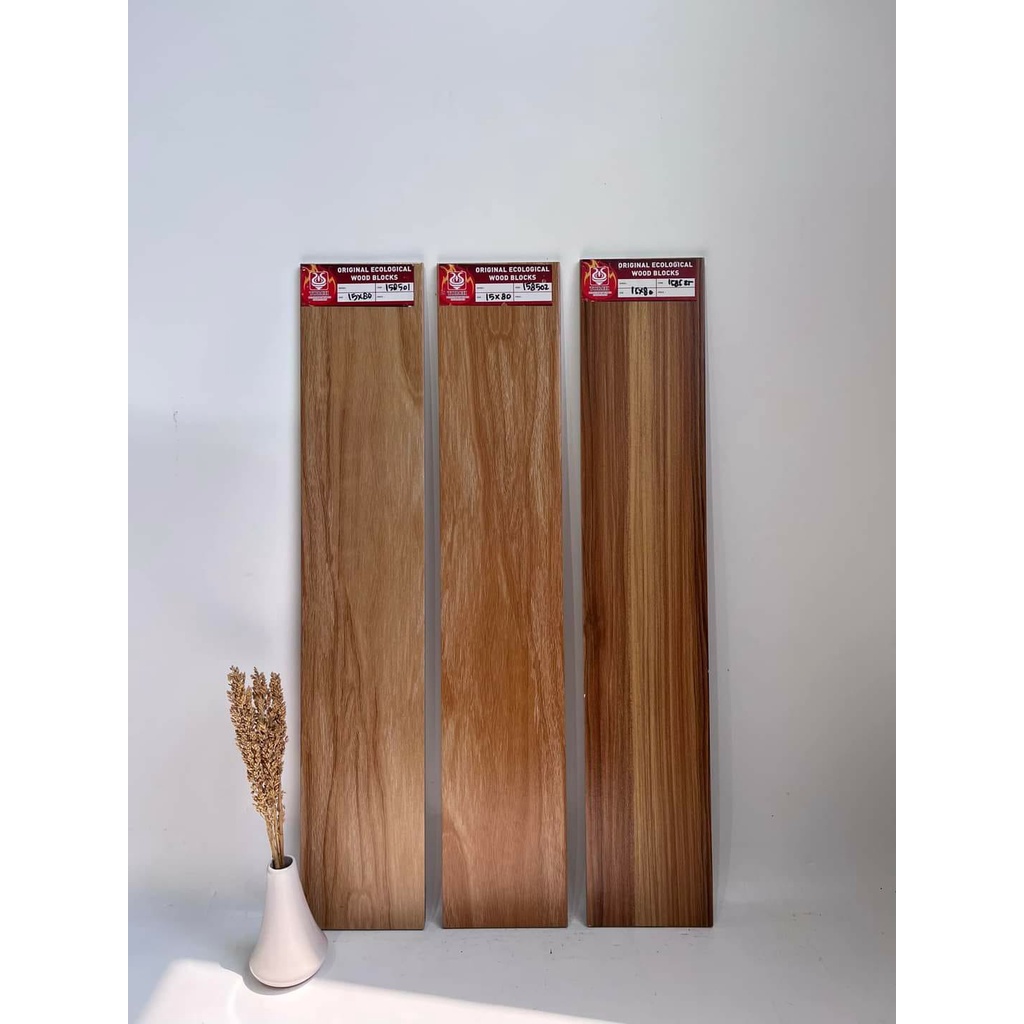 Jual granit 15x80 - motif kayu - torch 158501 / 158502 / 158585 | Shopee Indonesia