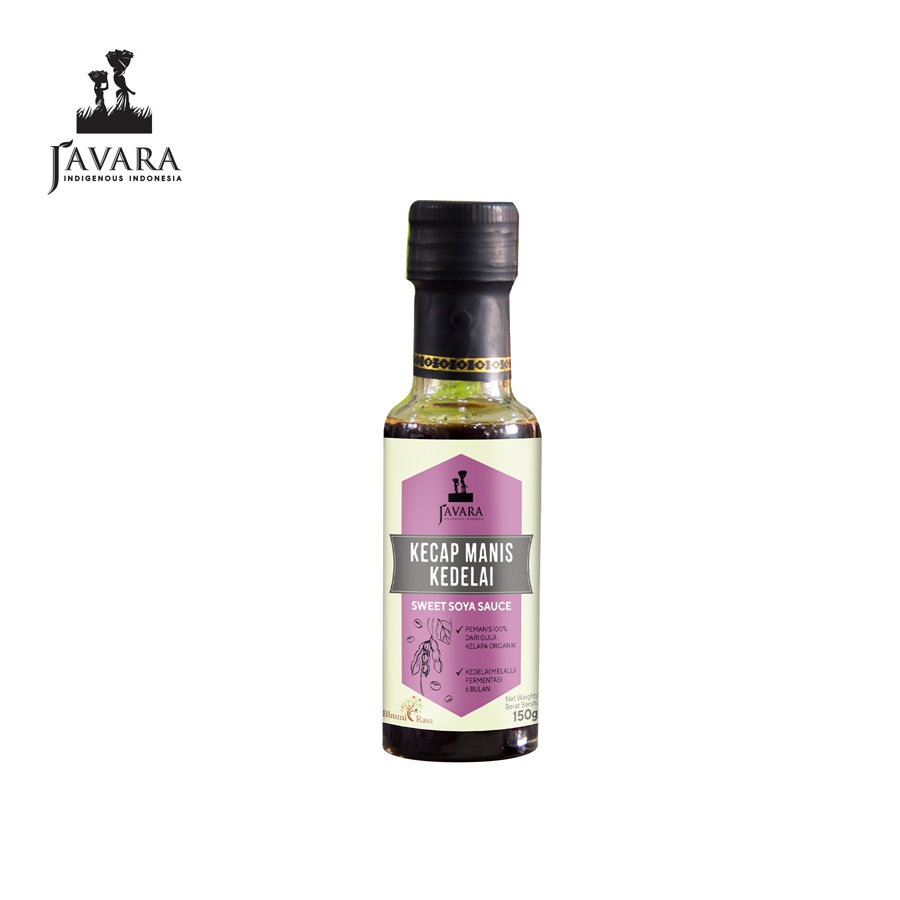 Jual Javara - Kecap Manis Kedelai – Glass Bottle 150g | Shopee Indonesia