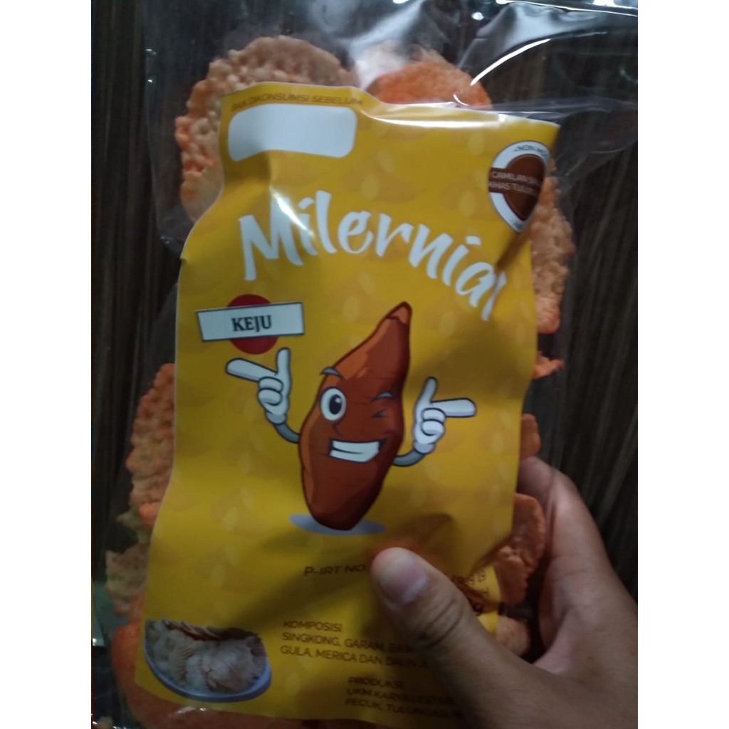 Jual Kerupuk Samiler Milernial | Shopee Indonesia