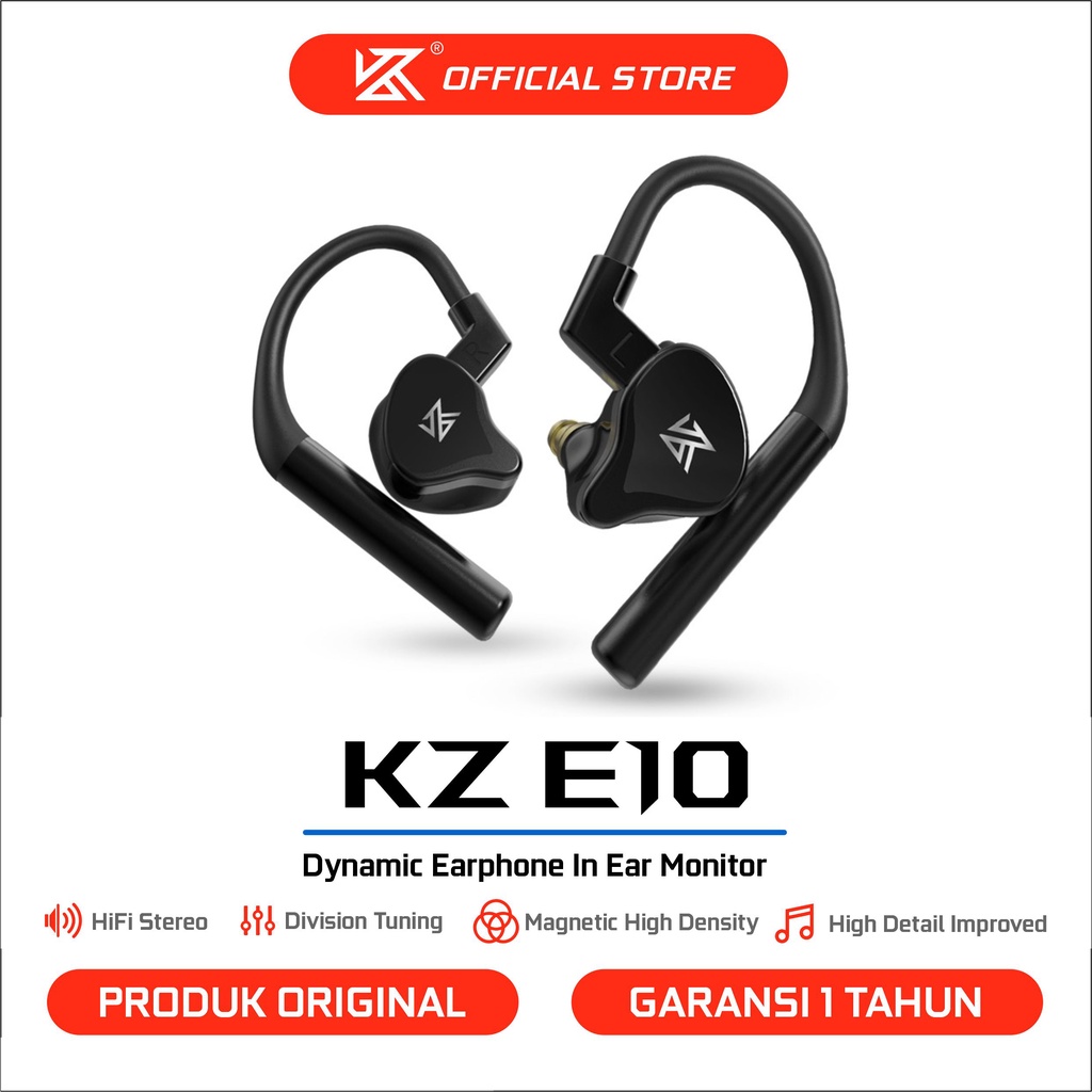 Jual [KZ Official Store] KZ E10 TWS APTX 5 Driver 4BA+1DD Hybrid ...