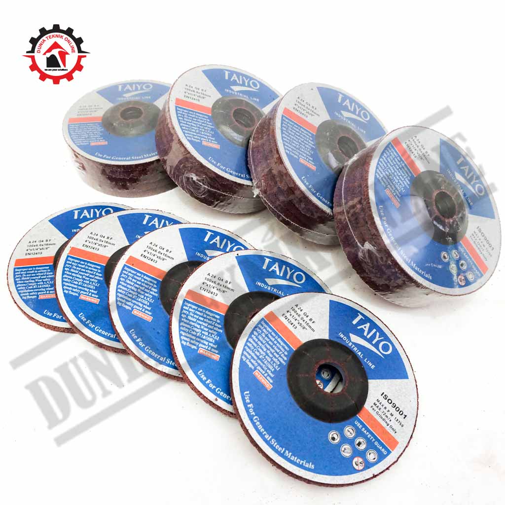 Jual Batu Gerinda Poles TAIYO 4 inch / Batu Slep 4" 4inch TAIYO ...