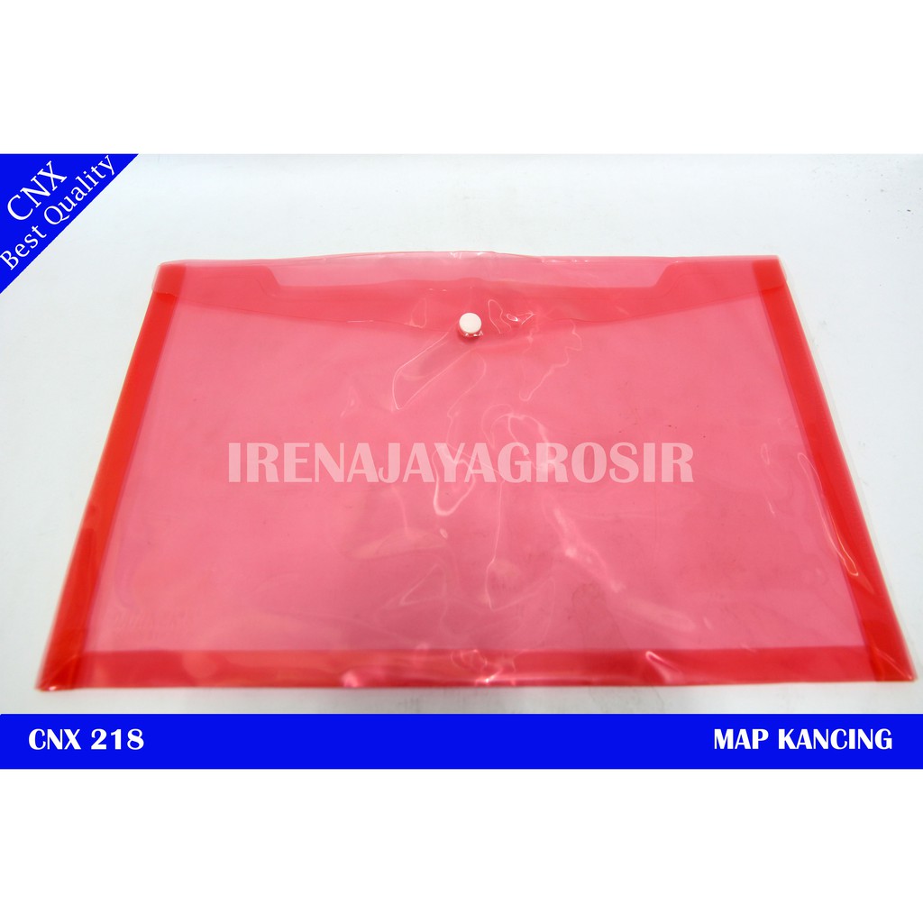 Jual Carinex Map Plastik Kancing transparant Cnx - 218 Uk Folio ...
