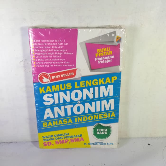 Jual KAMUS LENGKAP SINONIM & ANTONIM BAHASA INDONESIA | Shopee Indonesia