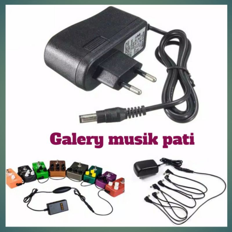 Jual Adaptor 9volt 1A ( Pedal Gitar listrik/ efek digitar dan pedal ) | Shopee Indonesia
