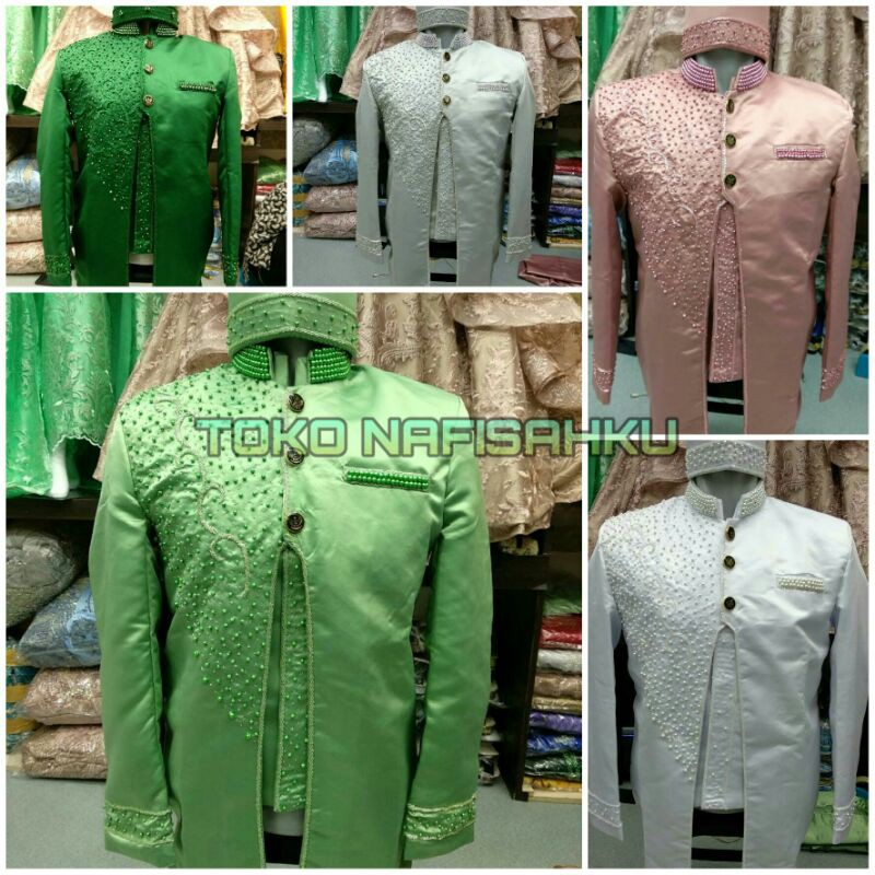 Jual BESKAP BRIDAL KANCING TIGA TERBARU | JAS PENGANTIN | Shopee Indonesia