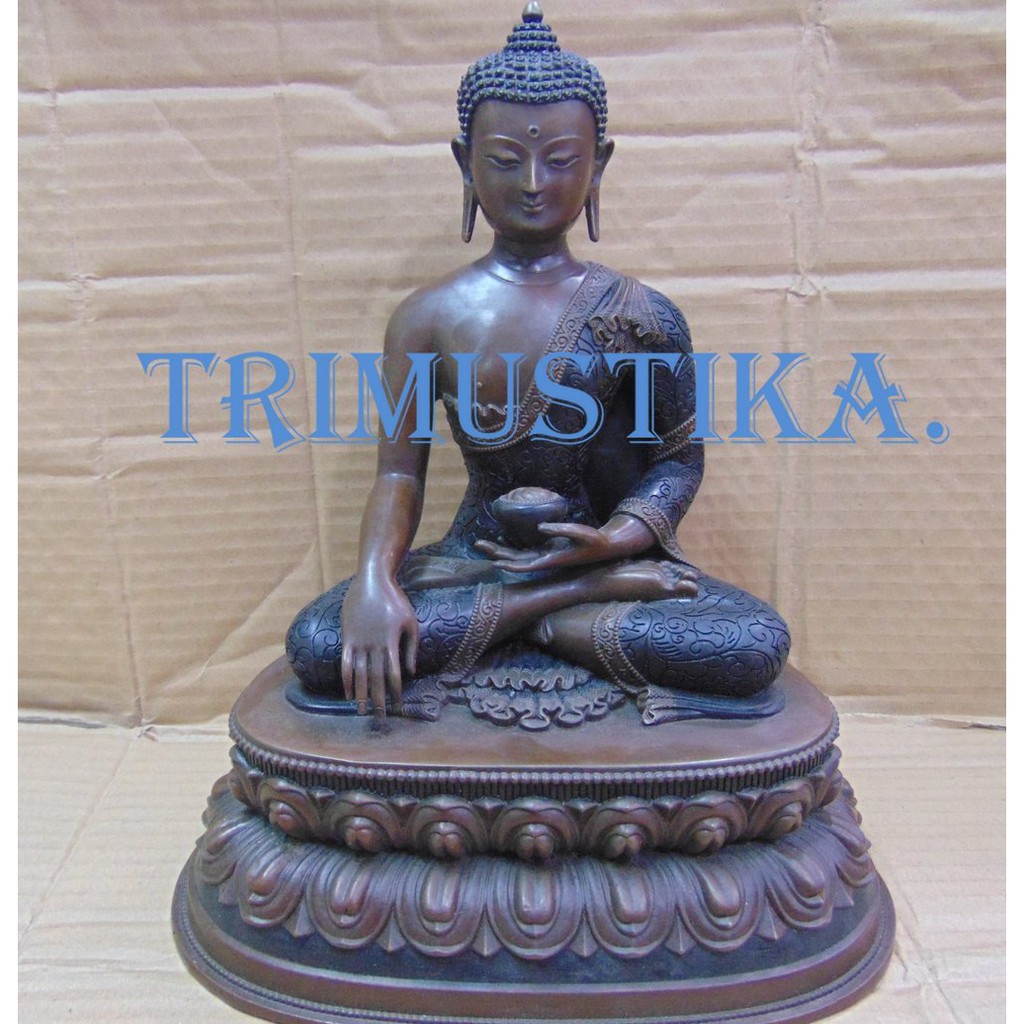 Jual Patung Buddha Motif Batik Besar Tembaga Merah Berkualitas | Shopee ...