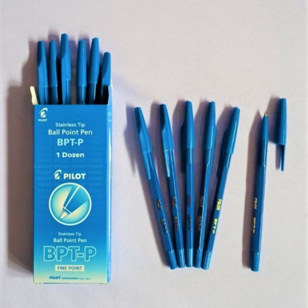 Jual Pulpen Pilot BPTP/ Pen/Pena/Pulpen/Ballpoint/12pcs | Shopee Indonesia