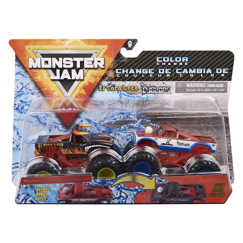Jual Monster Jam El Toro Loco Slinger Original Merk Spin Master Truck ...
