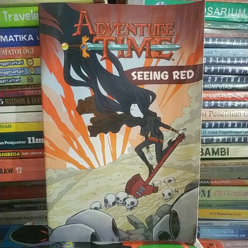 Jual Buku Adventure Time Seeing Red - Cartoon Network | Shopee Indonesia