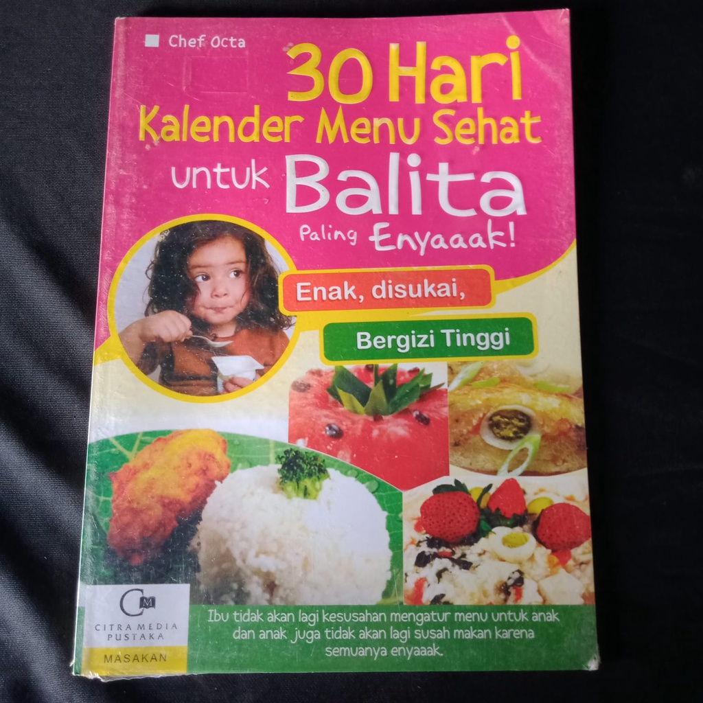 Jual 30 hari kalender menu sehat untuk balita | Shopee Indonesia