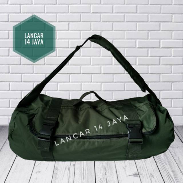 Jual Duffel Bag Tas Travel TNI Tas barang Tas Guling Tas Pulsak Tas ...