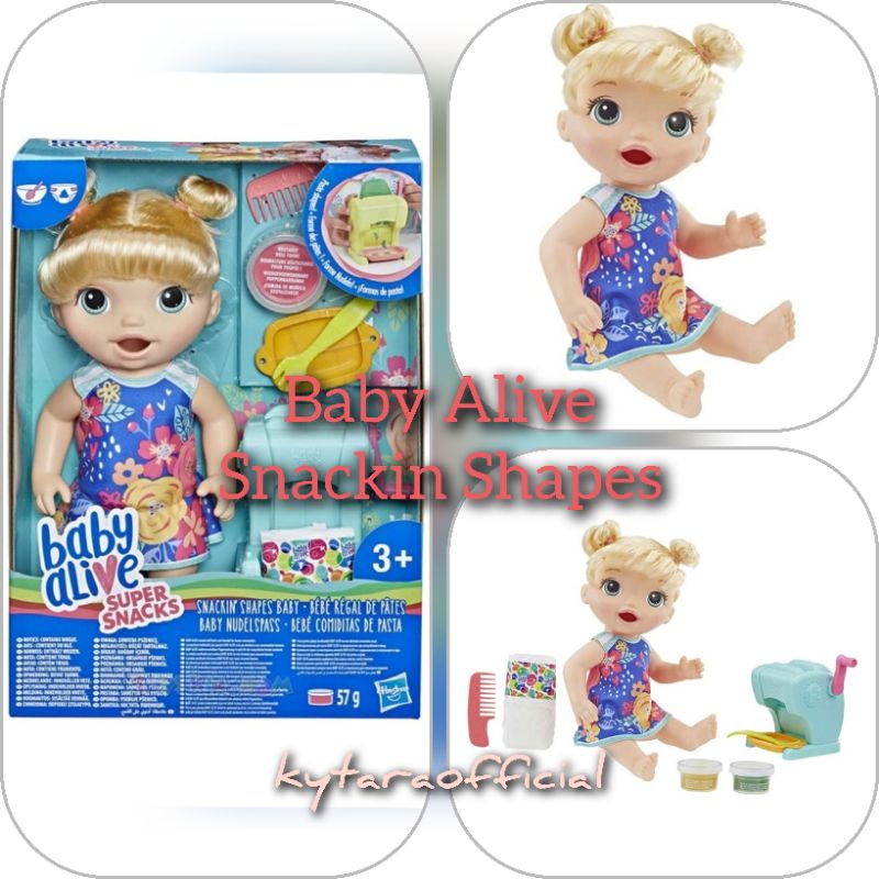 Jual Baby Alive Snackin Shapes / Original Hasbro / Mainan Edukasi Anak | Shopee Indonesia