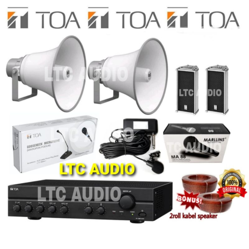 Jual PAKET SOUND SYSTEM TOA MASJID & MUSHOLLA BERKAH 5 | Shopee Indonesia