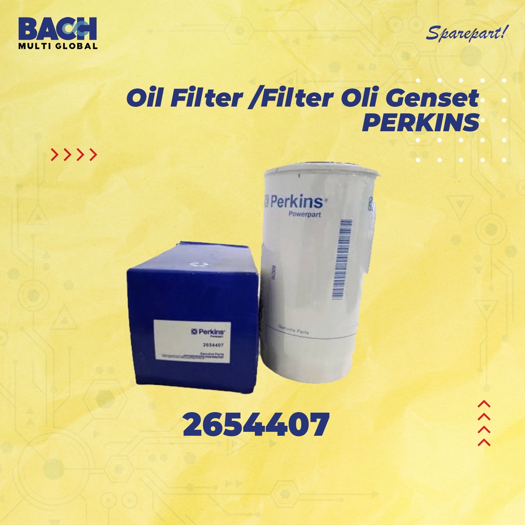 Jual OIL FILTER / FILTER OLI GENSET PERKINS 2654407 | Shopee Indonesia
