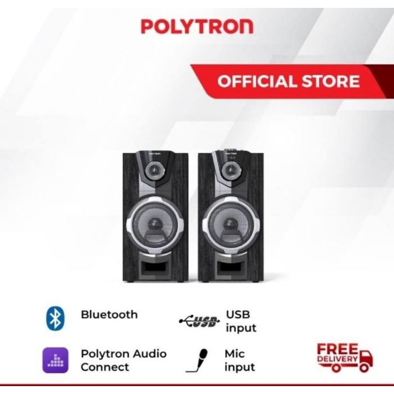 Jual Active Speaker Aktif Polytron Pas 8f12 Super Bass Bluetooth Usb