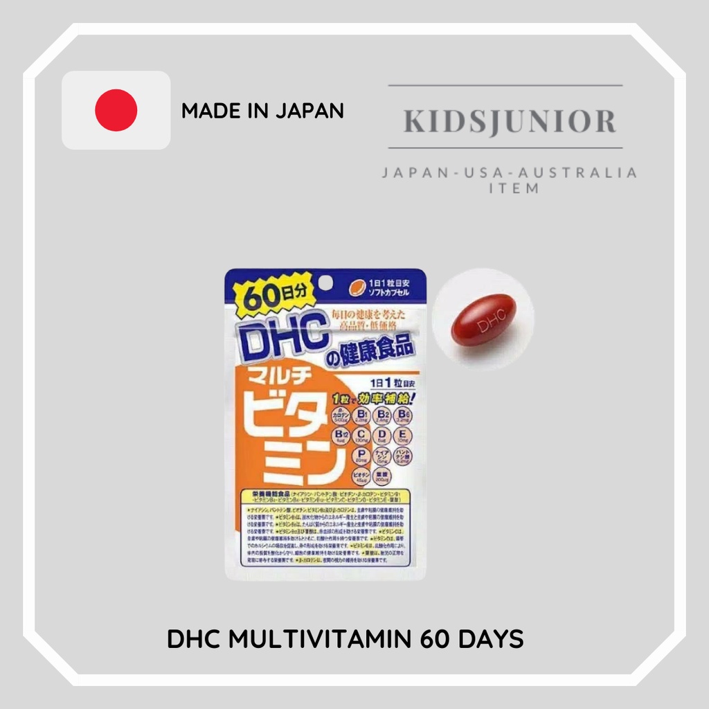 Jual DHC MULTIVITAMIN 60 Days Original Jepang | Shopee Indonesia