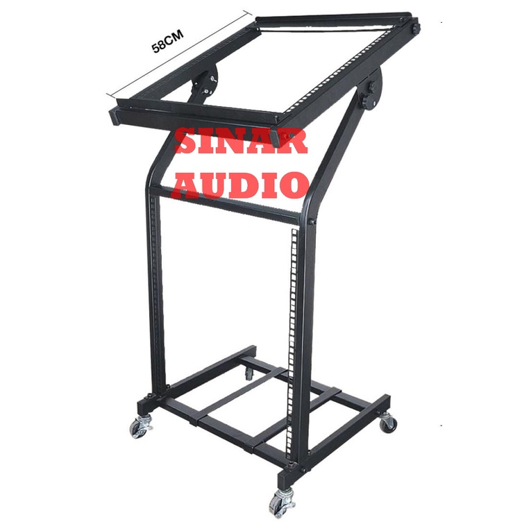 Jual Rak Mixer - Rak Power - Rak Audio 9U Bahan Full Besi | Shopee ...