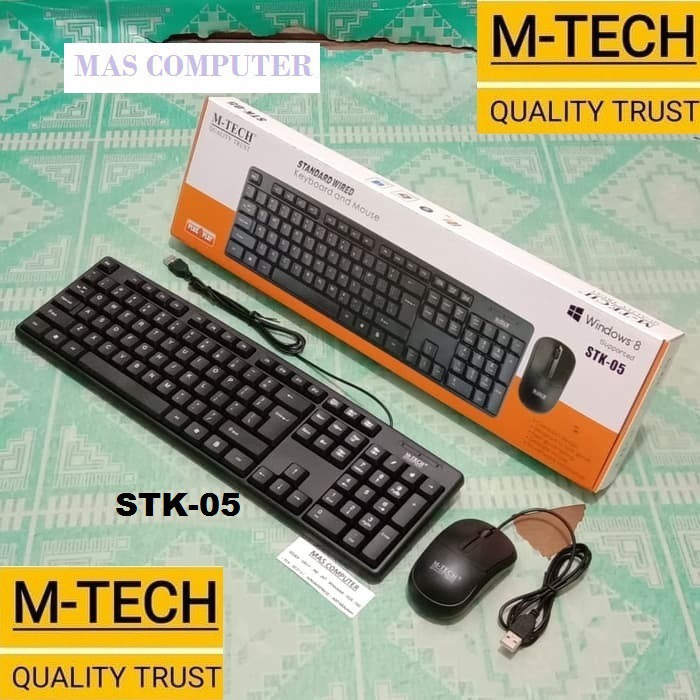 Jual M-Tech Keyboard STK-05 / STK-06 KEYBOARD + MOUSE COMBO / Keyboard M-TECH MTK-03 | Shopee ...