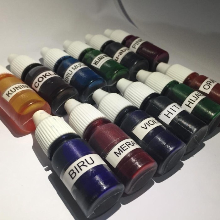 Jual Menyurat-Surat- Tinta Stempel Warna / Flash 5Ml - Biru -Surat ...