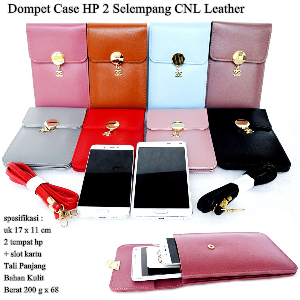 Jual Dompet Selempang Case Hp 2 CNL Kulit | Shopee Indonesia