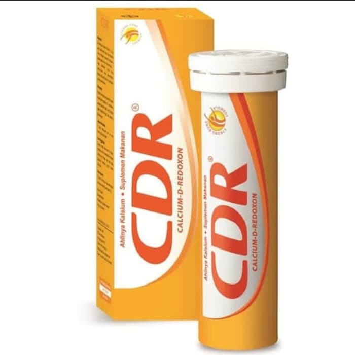 Jual CDR EFFERVESCENT 10 TABLET KALSIUM TULANG | Shopee Indonesia