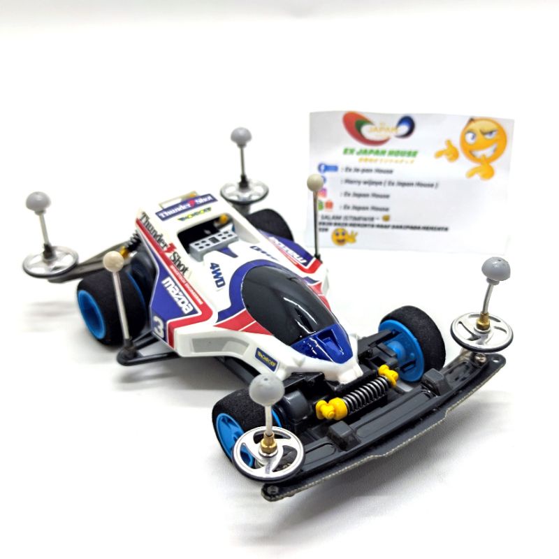 Jual Tamiya Mini 4WD Thunder Shot Jr Custom By Ex Japan House | Shopee ...