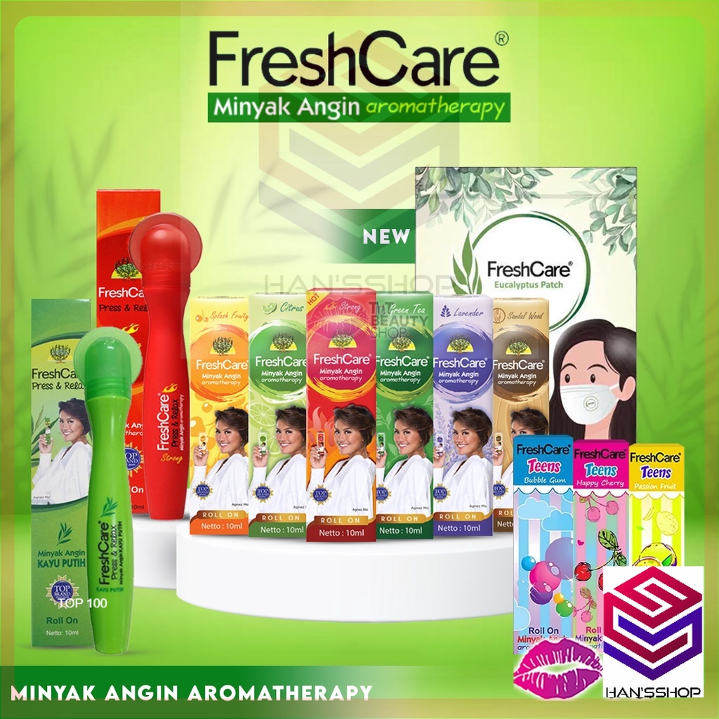 Jual ASLI Fresh Care Aromatherapy Roll On | Minyak Angin FreshCare ...