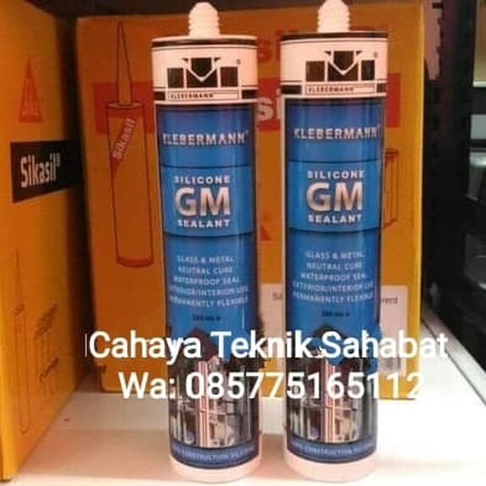 Jual KLEBERMANN SILIcone GM Sealant Clear | Shopee Indonesia