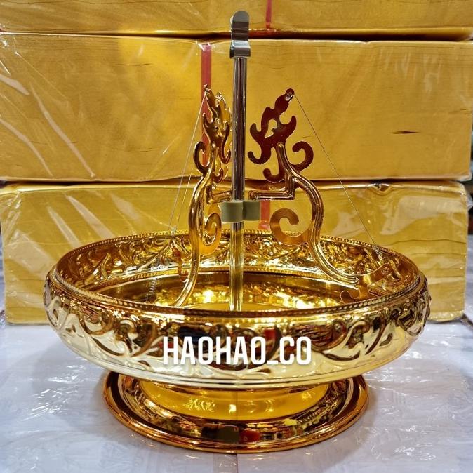 Jual Tempat Hio / Dupa Lingkar Besar 24 Jam Kuningan Tebal | Shopee ...