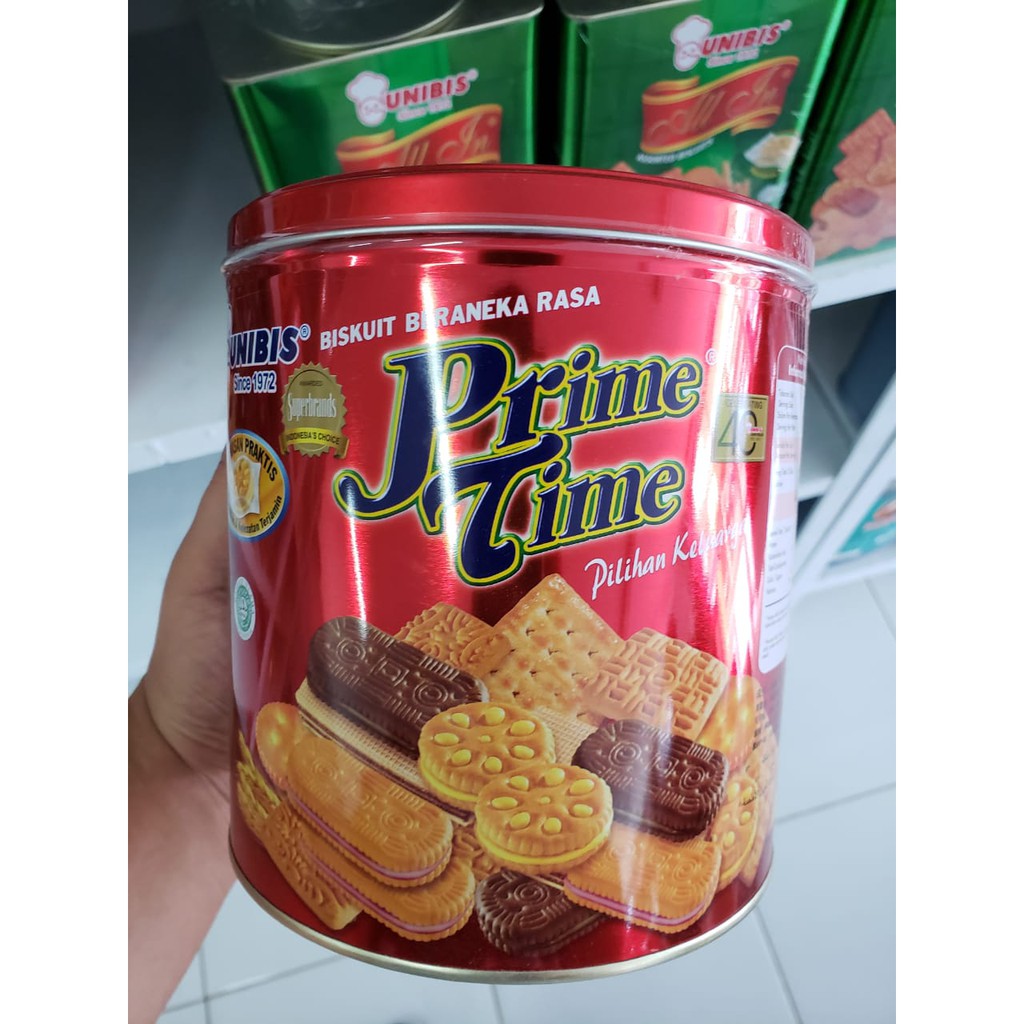 Jual Biskuit unibis prime time bulat 350 gr | Shopee Indonesia