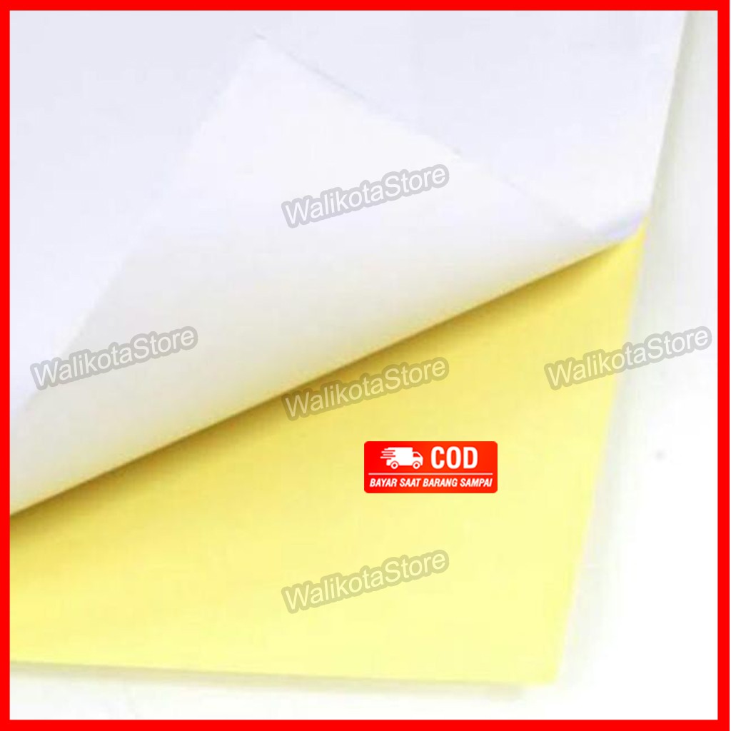 Jual Kertas Resi Paper Sticker Ukuran A6 | Shopee Indonesia