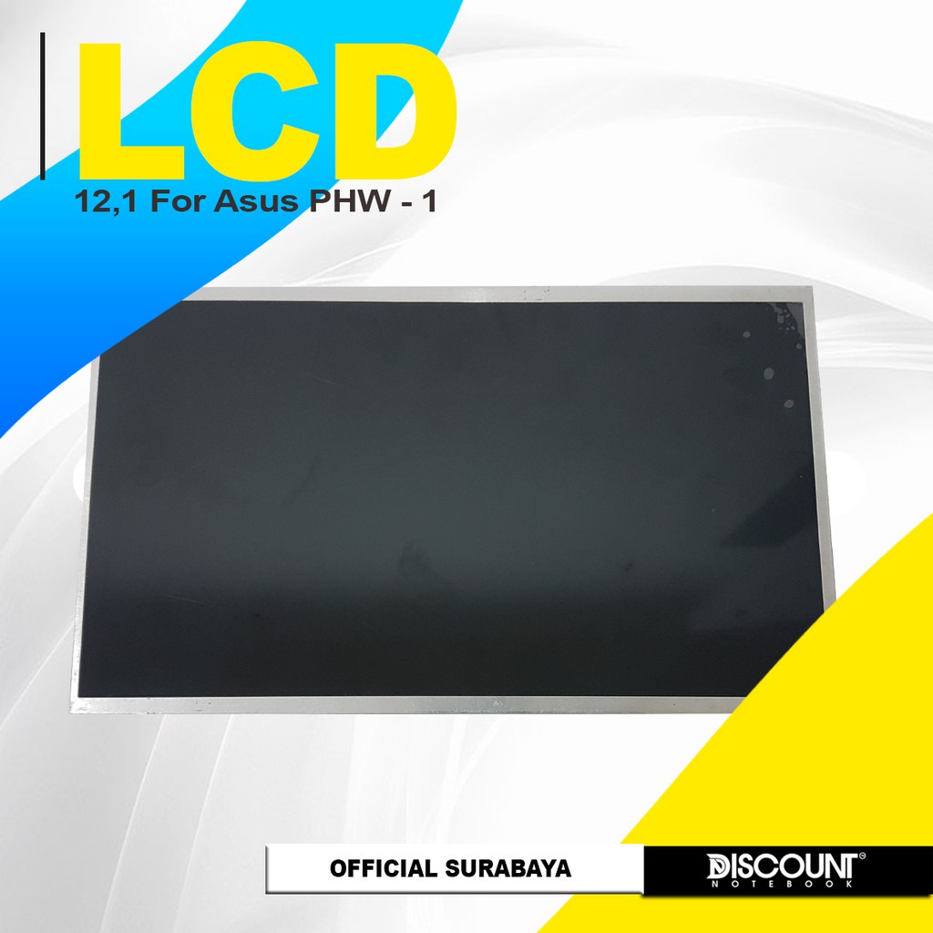 Jual Lcd Led Layar Monitor Laptop 12.1" LED for Asus (Big Pin) ee PC 1215 1215B 1215P Series ...