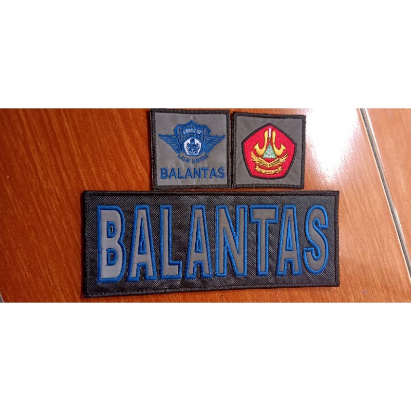 Jual logo bordir balantas 1 set | Shopee Indonesia