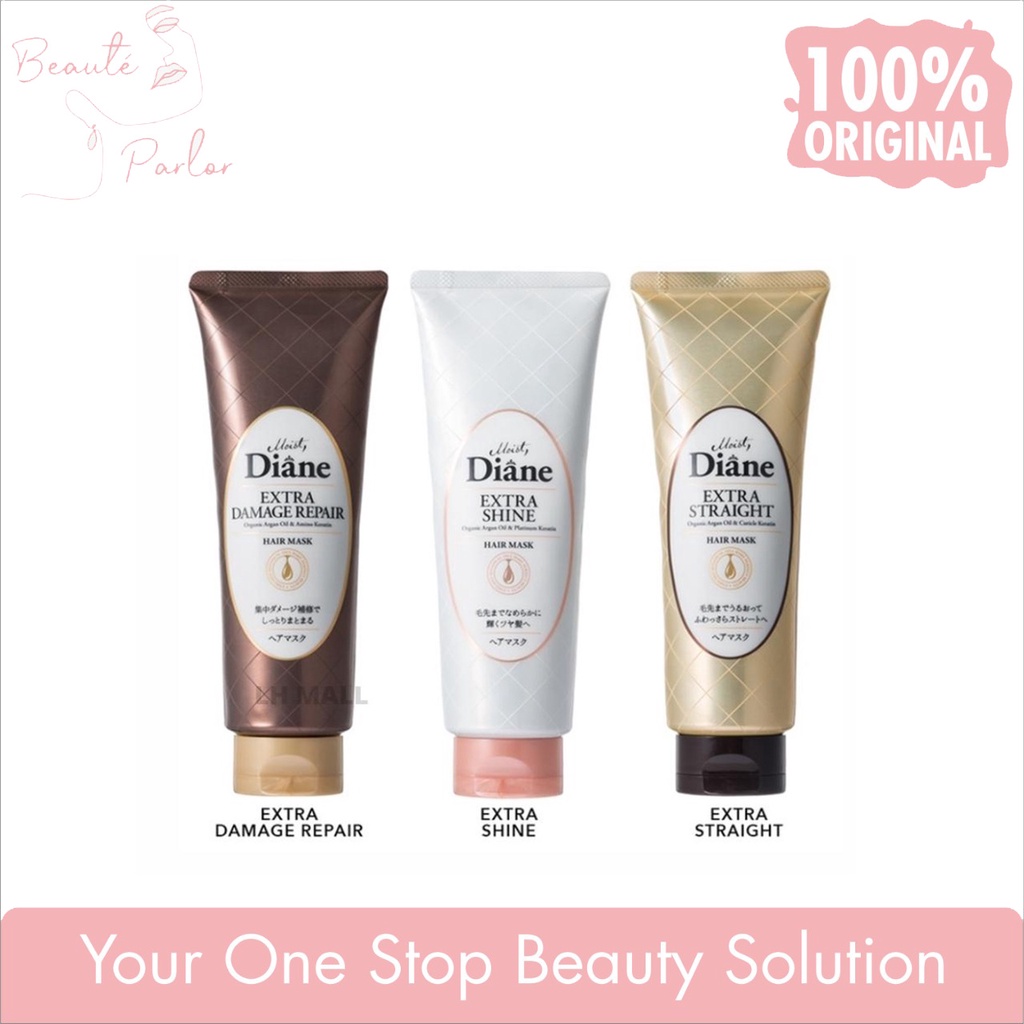Jual Moist Diane Extra Damage Repair Hair Mask I Moist Diane Extra ...