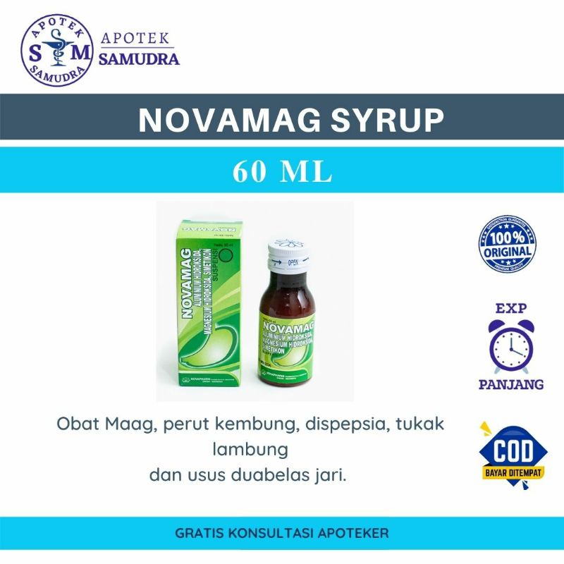 Jual NOVAMAG SYR (60 ml) | Shopee Indonesia
