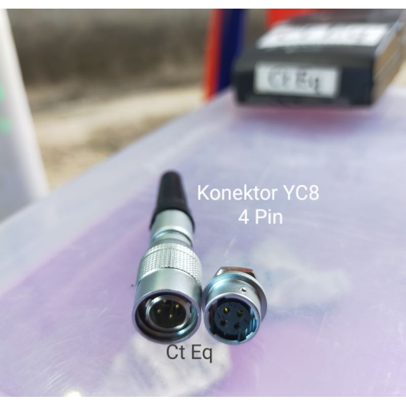 Jual Konektor YC8 mini 4 Pin plug n Socket | Shopee Indonesia