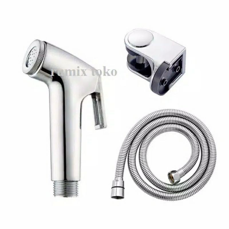 Jual Jet Shower Kloset Toilet Closet Wasser Cebok WC Semprotan Duduk Kamar Mandi Ringan Kamar ...