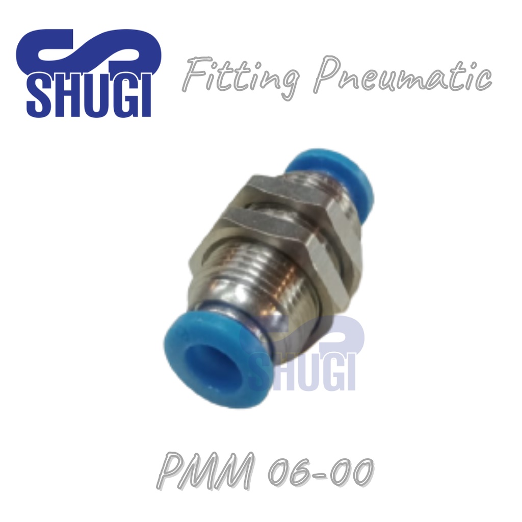 Jual Fitting Lurus Pneumatic PMM 06-00 | Shopee Indonesia
