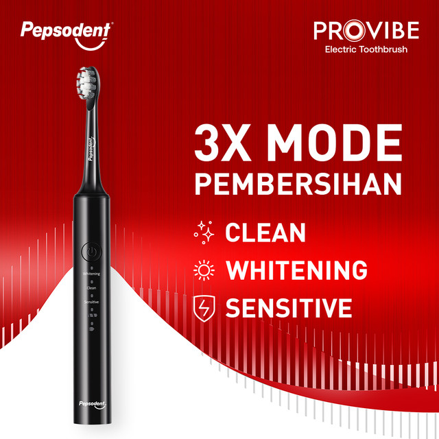 Jual Pepsodent Provibe Refill Kapala Sikat Deep Clean Isi 2 | Shopee ...
