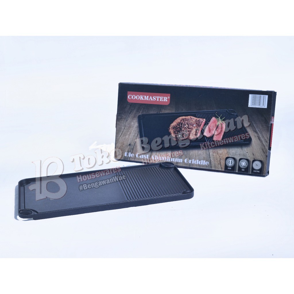 Jual CM-G907 Grill Pan DieCast CookMaster Multi Griller Aluminium ...