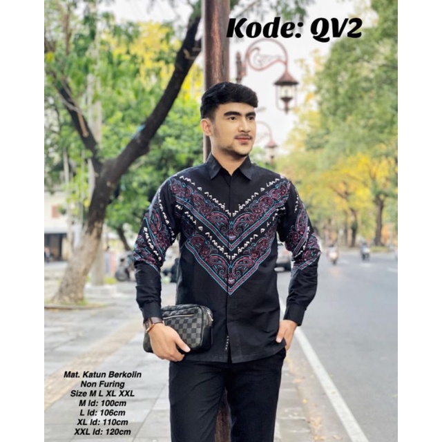 Jual BATIK LONTARA MAKASSAR BATIK LOKAL MAKASSAR BATIK LONTARA SLIMFIT ...