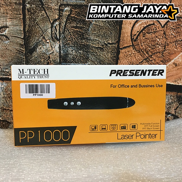 Jual M-Tech Presenter Laser Pointer PP1000 | Shopee Indonesia