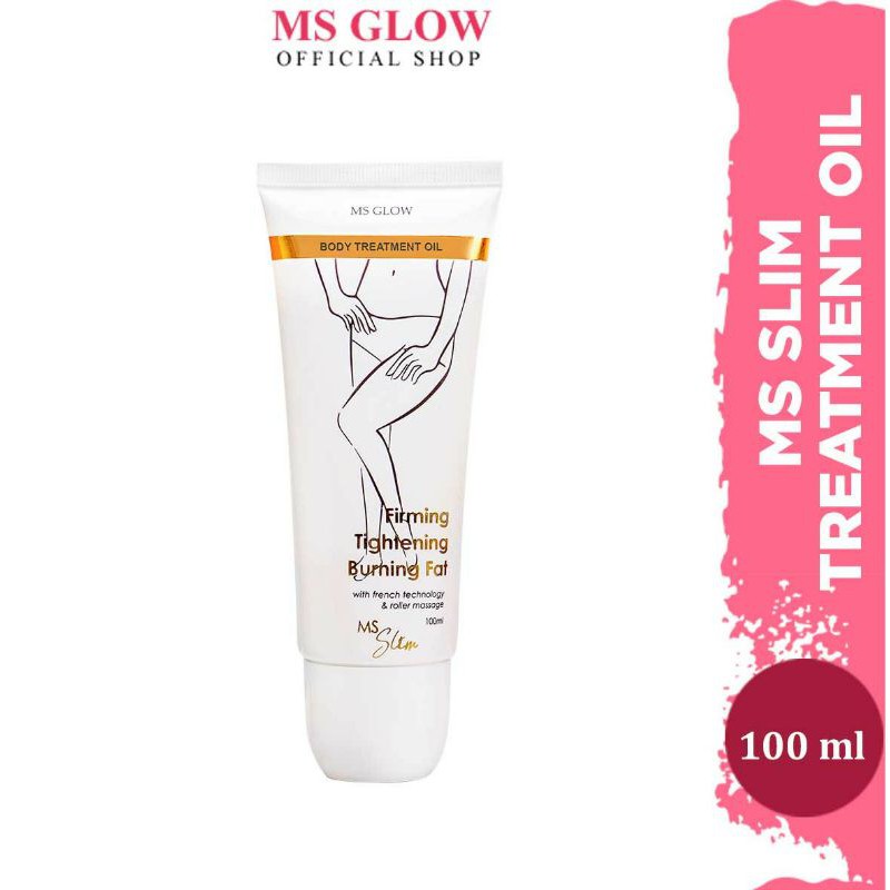 Jual MS GLOW Body Treatment Oil - Body Slim - 1 item | Shopee Indonesia