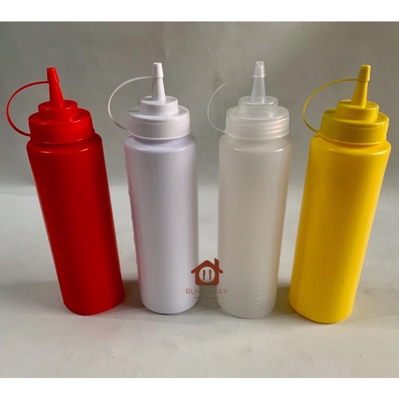 Jual Squeeze Dispenser 24oz / 650ml botol saos plastik | Shopee Indonesia