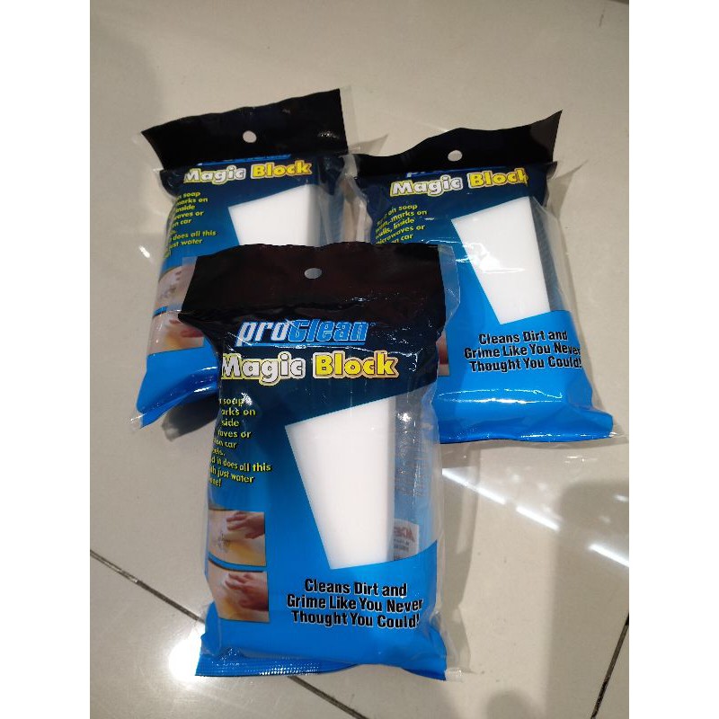 Jual Proclean Magic Block Spon Pembersih Serbaguna | Shopee Indonesia