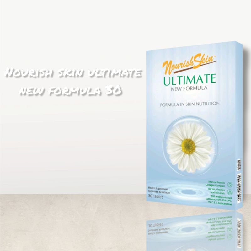 Jual Nourish Skin Ultimate New Formula 30 Tablet | Nourishskin Ultimate ...